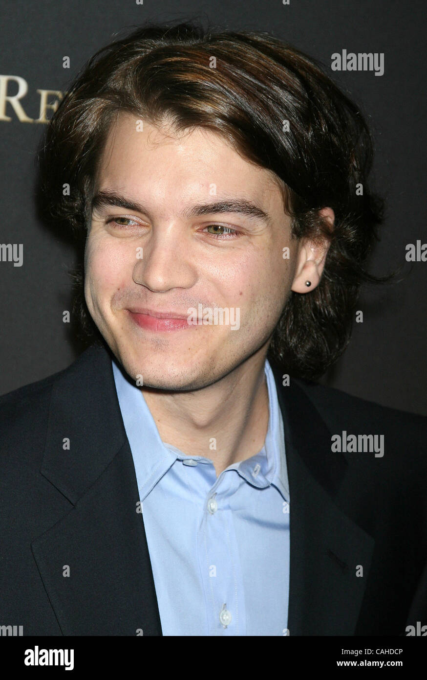 Jan 15, 2008 - New York, NY, USA - Actor EMILE HIRSCH at the 2007 ...