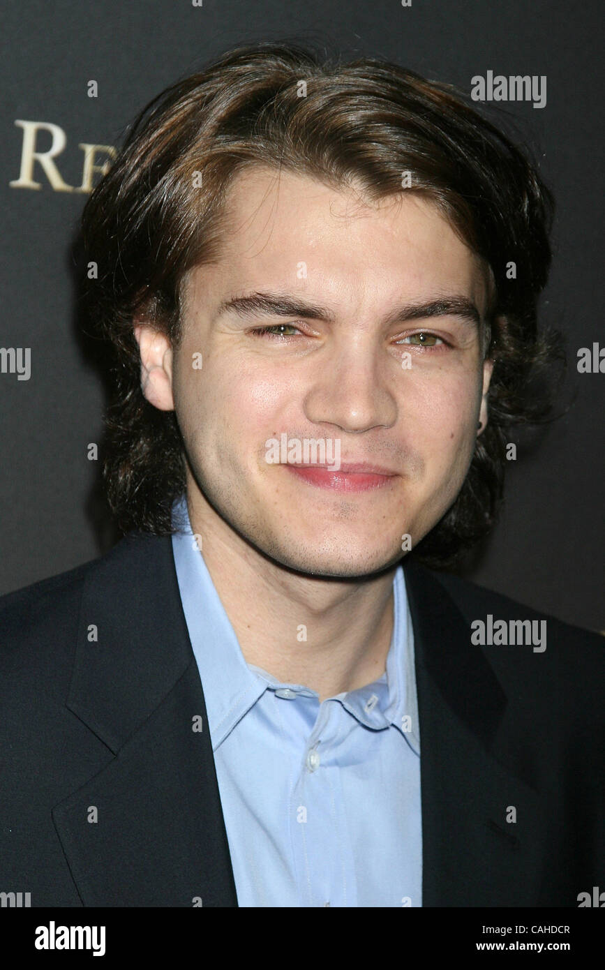 Jan 15, 2008 - New York, NY, USA - Actor EMILE HIRSCH at the 2007 ...