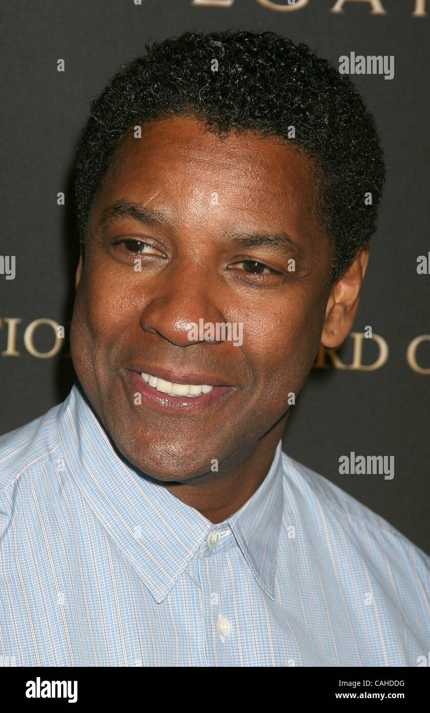 Jan 15, 2008 - New York, NY, USA - Actor DENZEL WASHINGTON at the 2007 ...