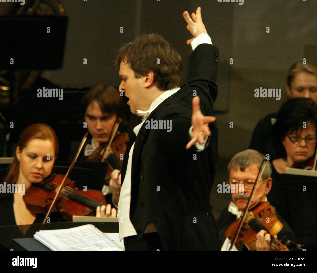 January 16 2008, the Tchaikovsky Concert hall in Moscow hosts the ...