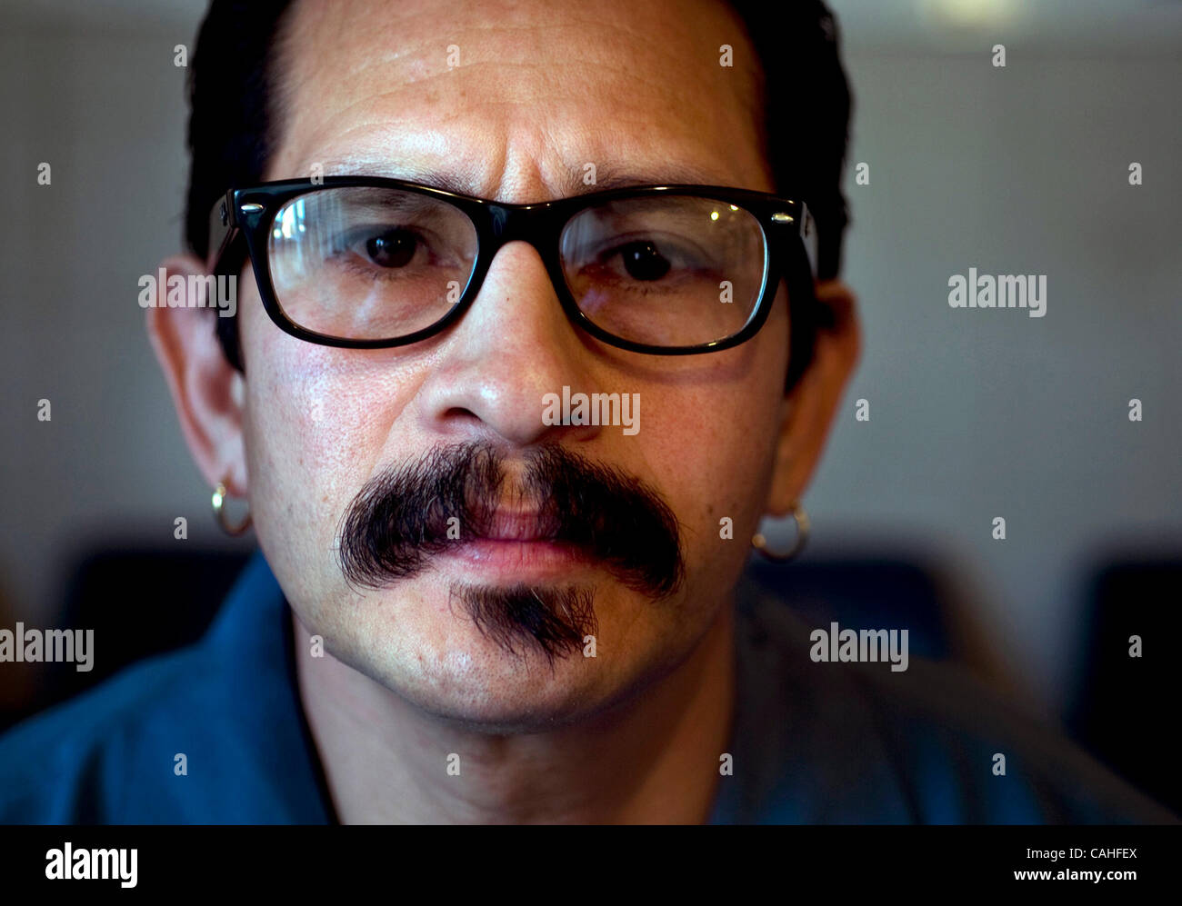 Richard Trino Savala (cq), a Sacramento gang counselor who works at the ...
