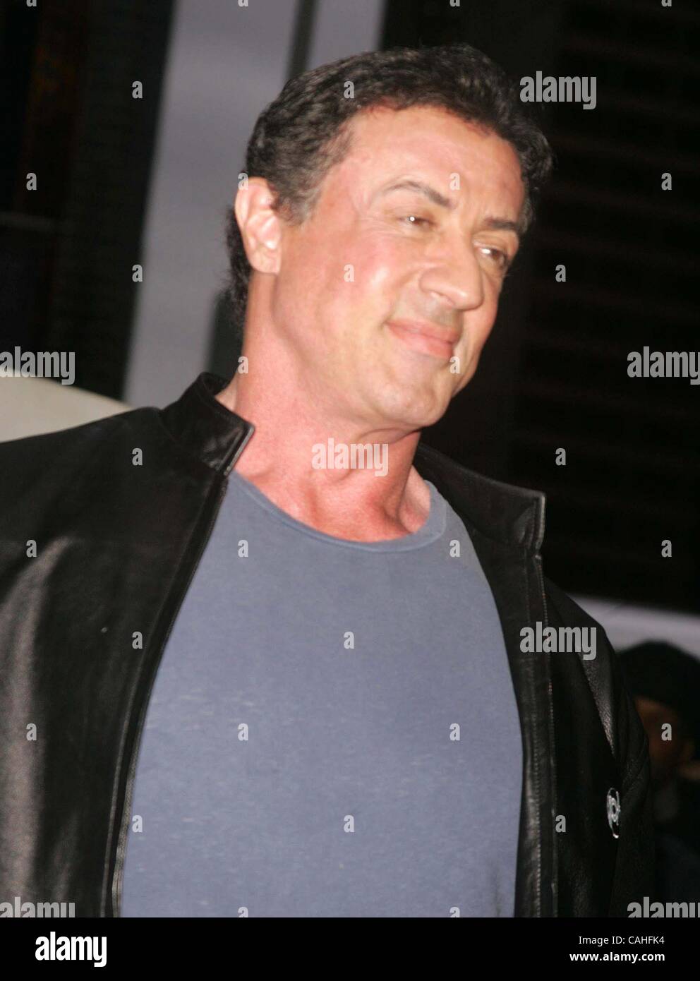 Jan. 17, 2008 - New York, New York, U.S. - K56075RM.SYLVESTER STALLONE ...