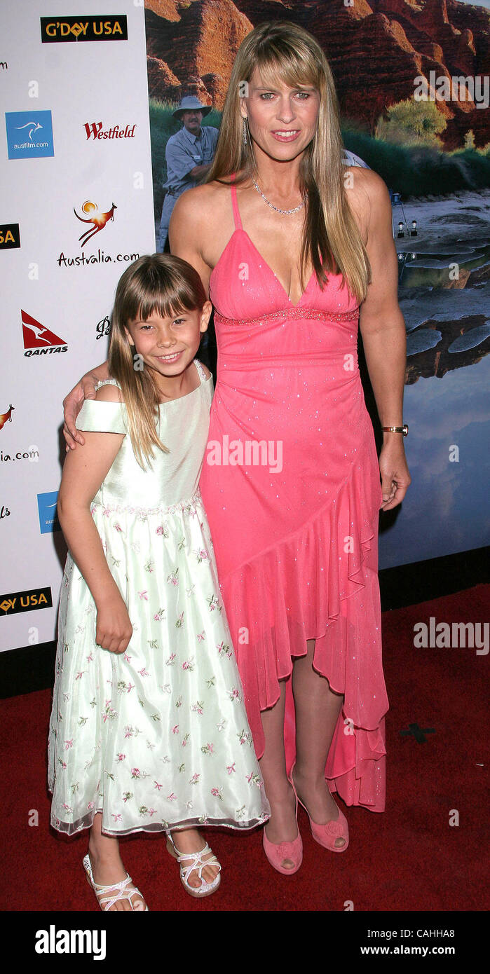 Jan 19, 2008; Hollywood, California, United States; BINDI IRWIN and ...