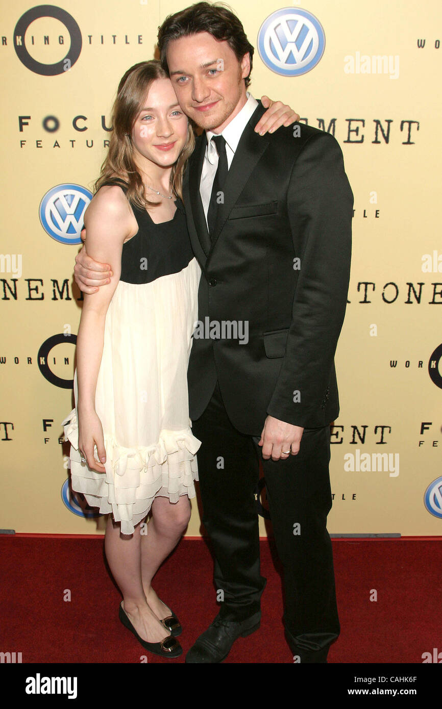 Dec 06, 2007; Hollywood, California, USA; Actress SAOIRSE RONAN and ...