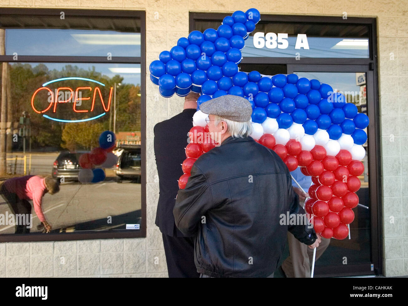 SENECA, SC - DECEMBER 6: Graham Rouse, 65, of Clemson, S.C., moves a ...