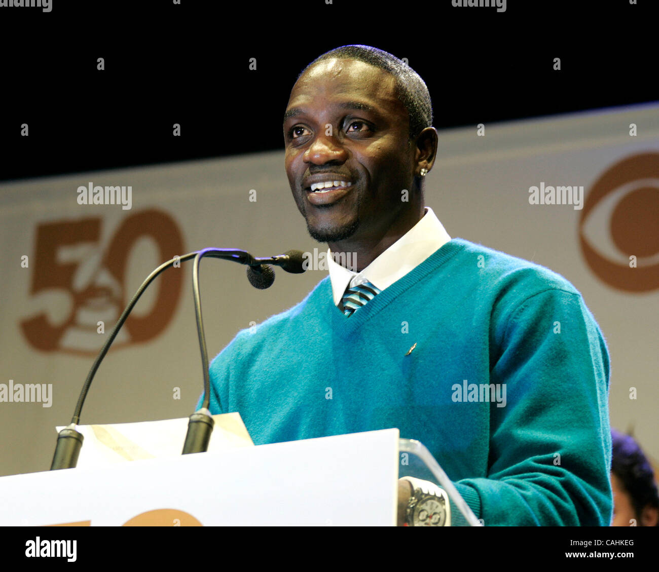 Dec 06, 2007 - Hollywood, California, USA - Singer AKON at the 50th ...