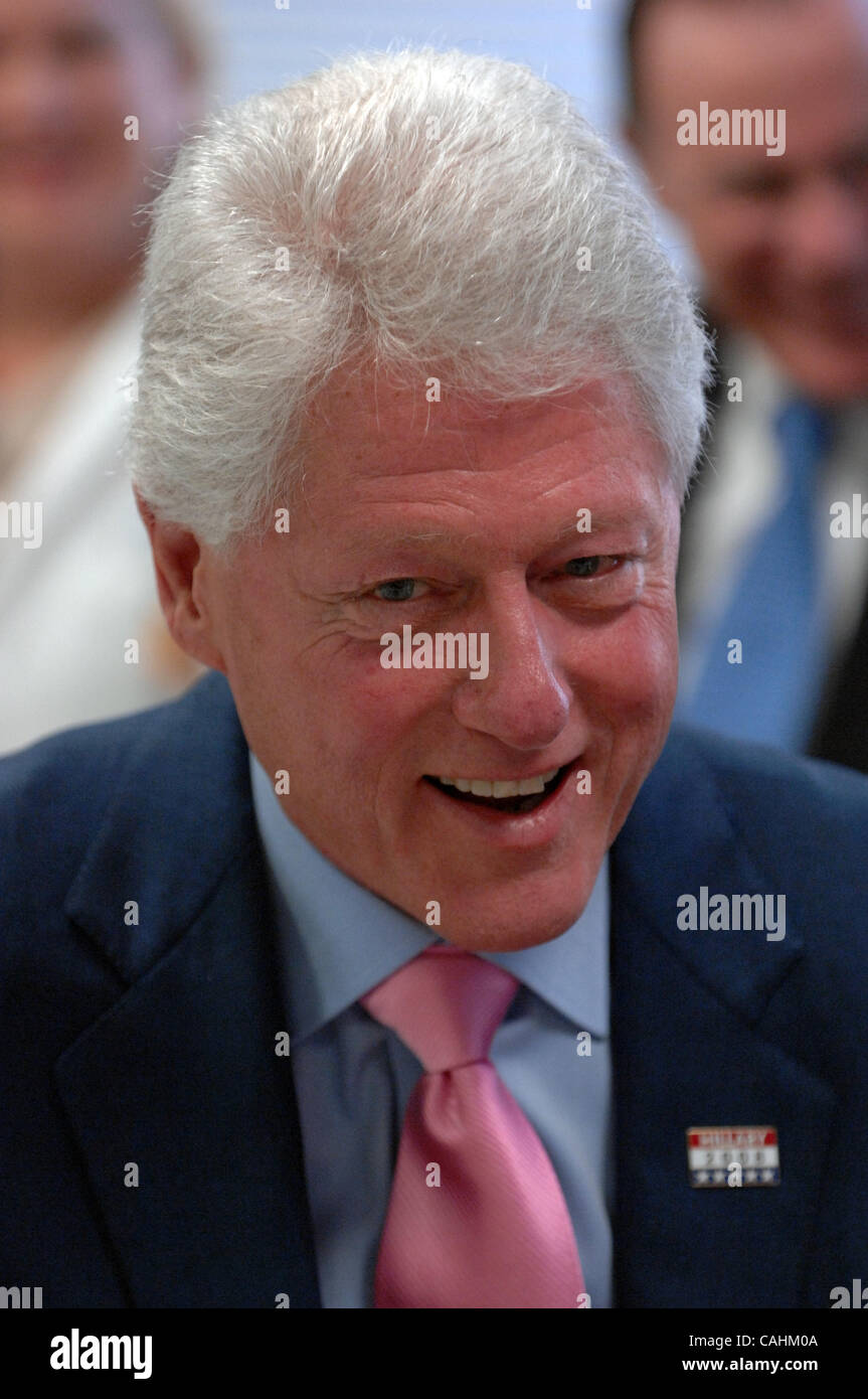 Dec. 8, 2007 - Charleston, South Carolina, USA - Former President BILL ...