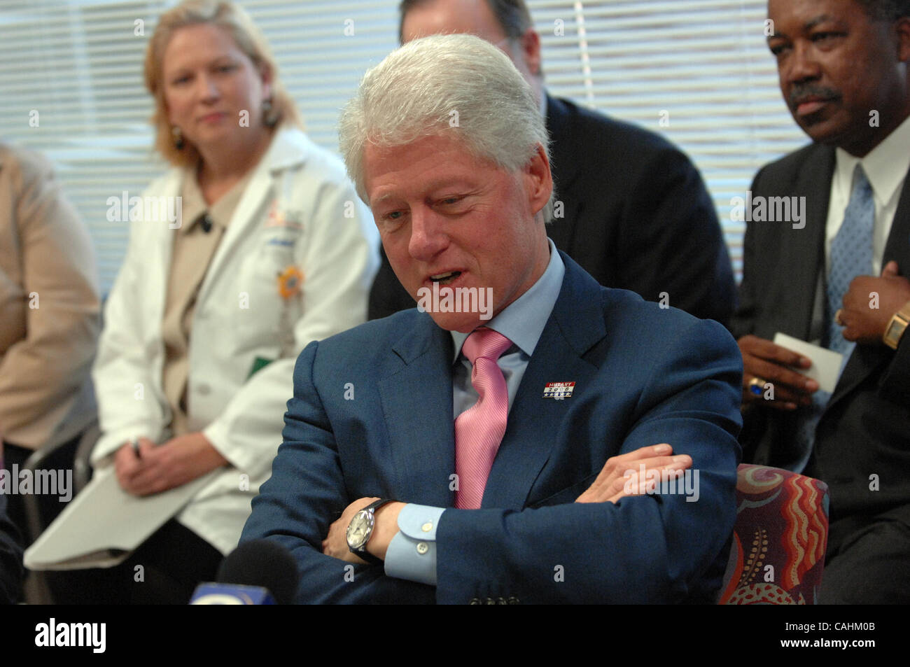 Dec. 8, 2007 - Charleston, South Carolina, USA - Former President BILL ...