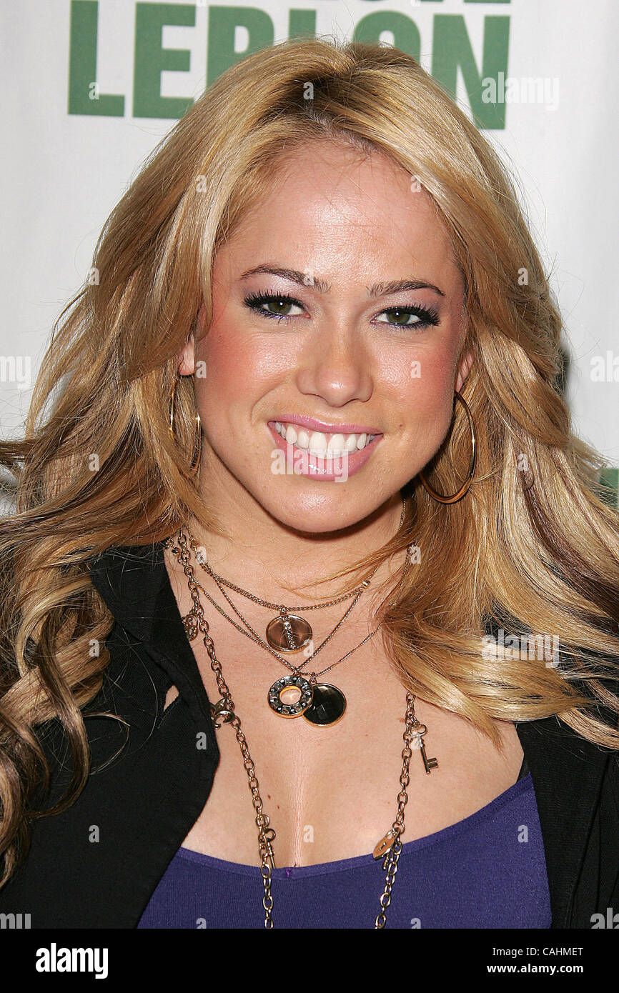 © 2007 Jerome Ware/Zuma Press Singer/actress SABRINA BRYAN durring ...