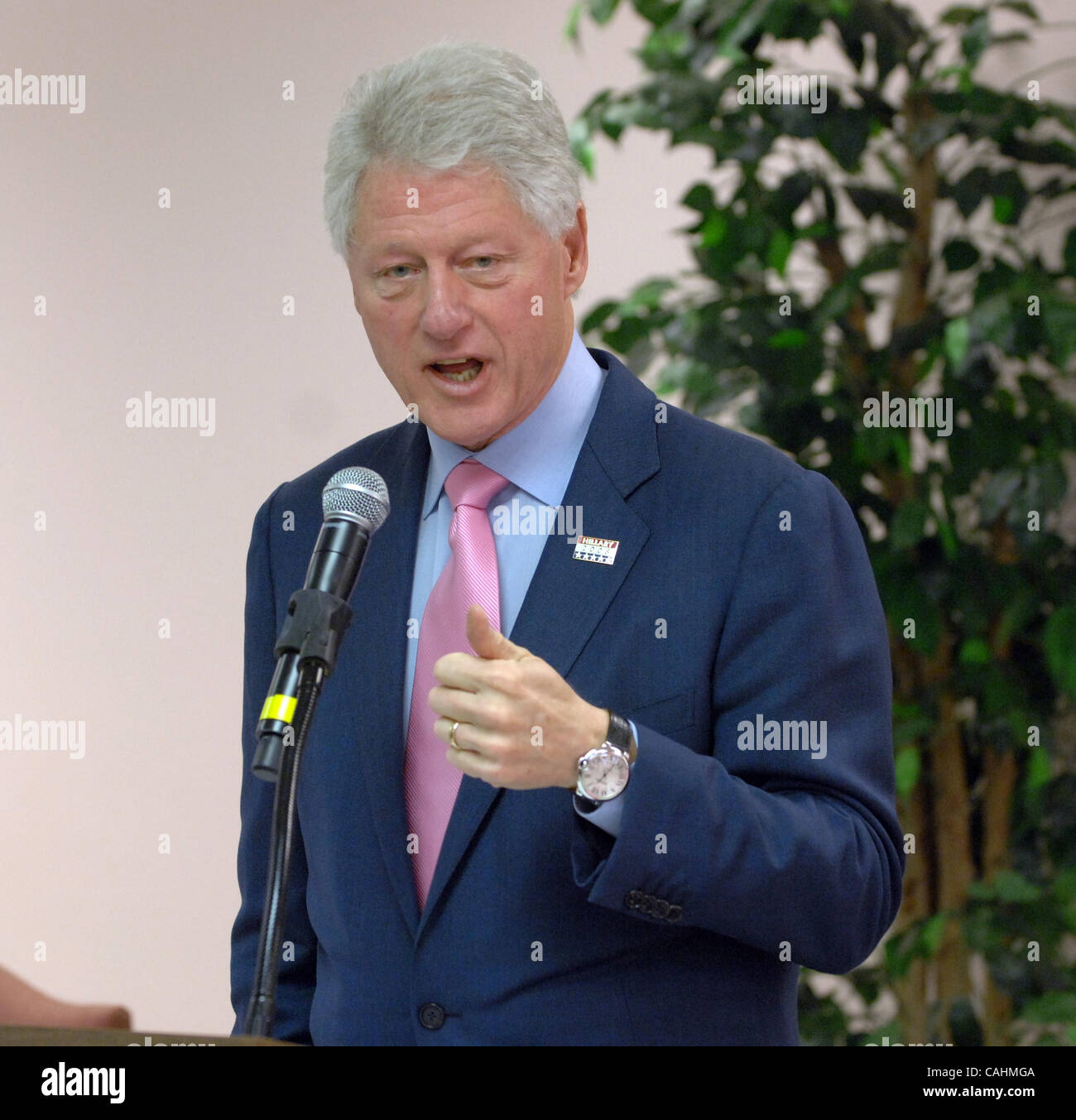 Dec. 8, 2007 - Charleston, South Carolina, USA - Former President BILL ...