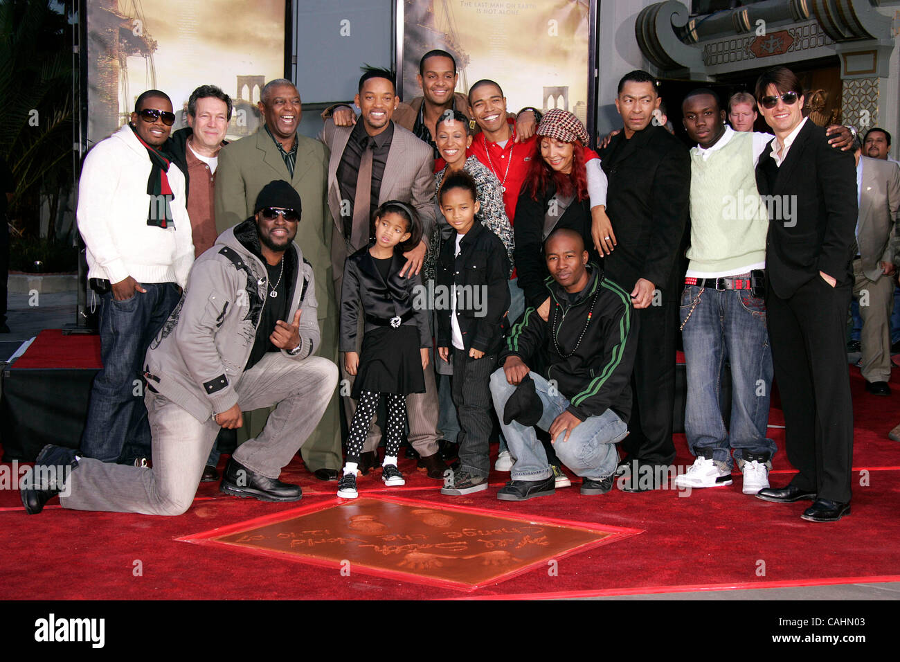 Dec 10, 2007 - Hollywood, California, USA - Actor WILL SMITH with ...