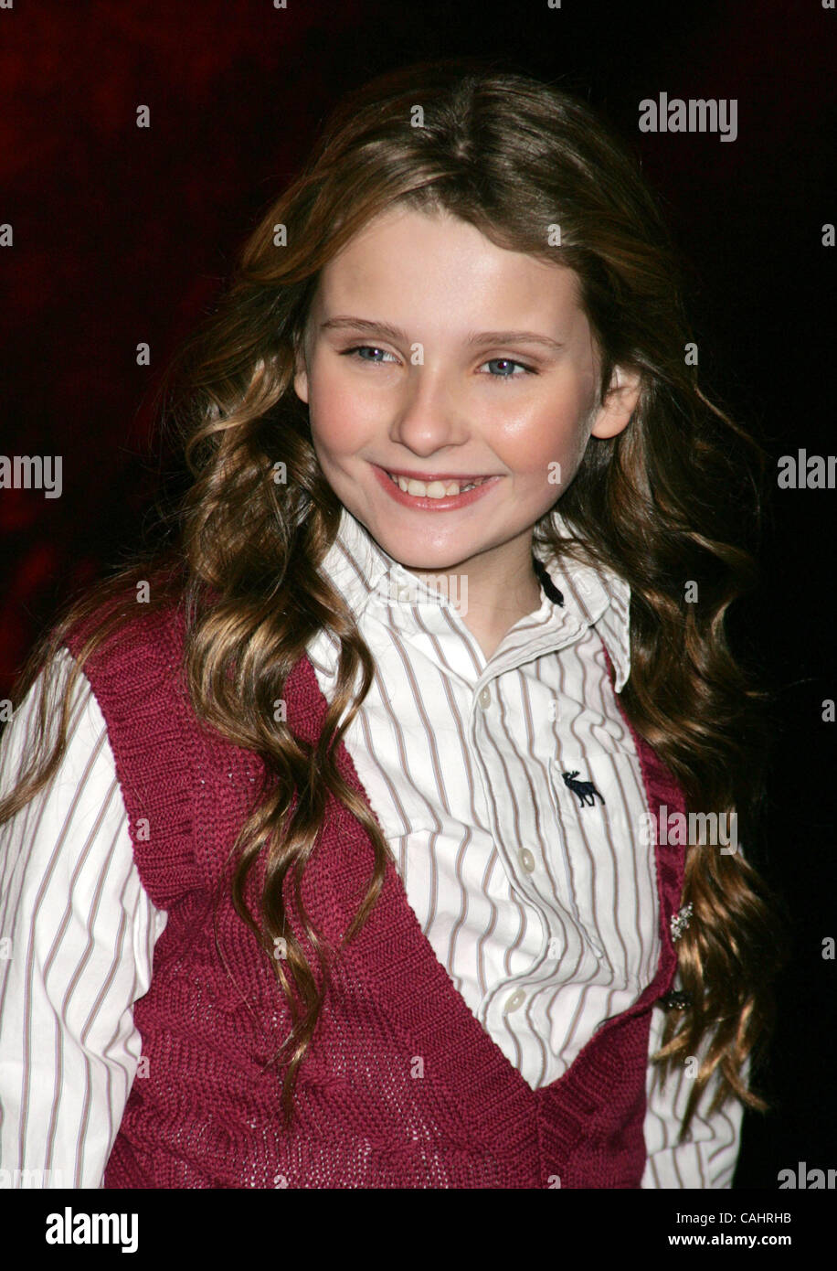 Dec 13, 2007 - New York, NY, USA - Actress ABIGAIL BRESLIN at the New ...