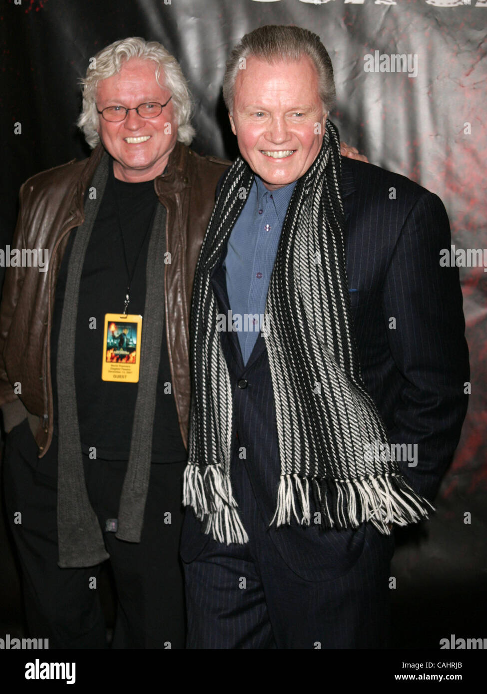 Dec 13, 2007 - New York, NY, USA - Actor JON VOIGHT and his BROTHER at ...