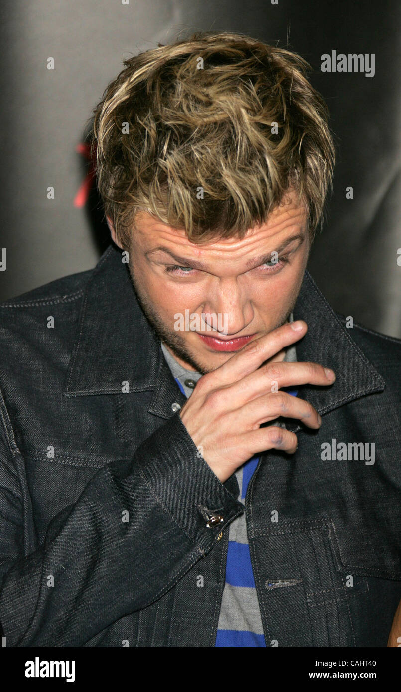 Dec 14, 2007 - New York, NY, USA - Singer NICK CARTER of the BACKSTREET ...