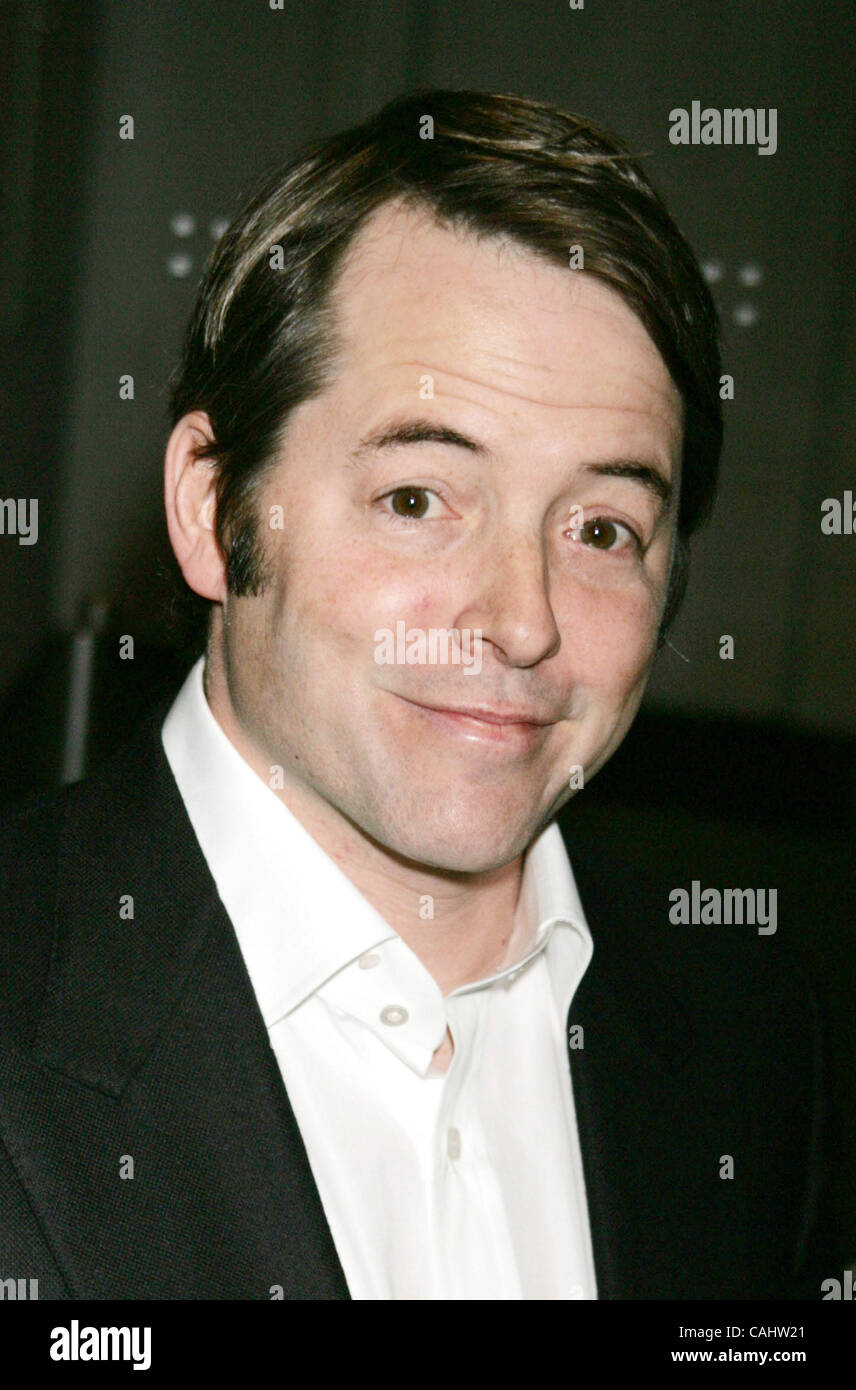 Dec 16, 2007 - New York, NY, USA - Actor MATTHEW BRODERICK at the New ...