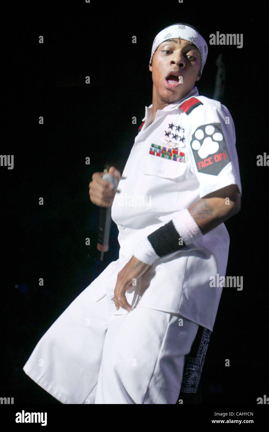 Bow Wow performing at Madison Square Garden, NYC on December 21, 2007 ...