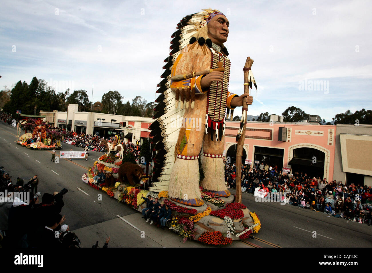 Jan 01, 2008 - Pasadena, CA, USA - Farmers' Insurance float ...
