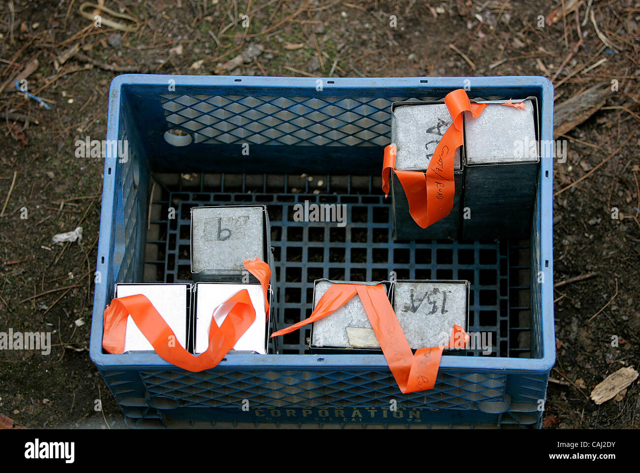 January 03, 2008. San Diego, CA, USA. San Diego county vector control ...