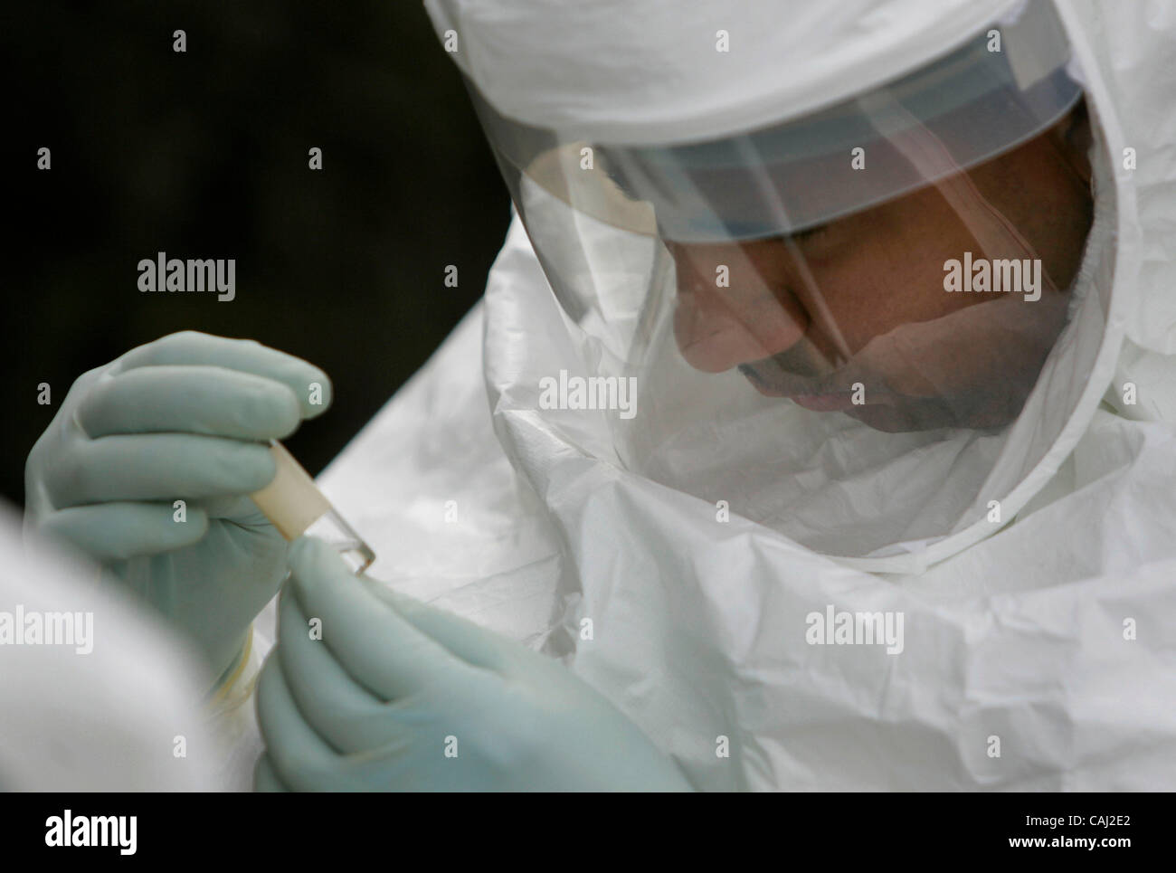 January 03, 2008. San Diego, CA, USA. San Diego county vector control ...