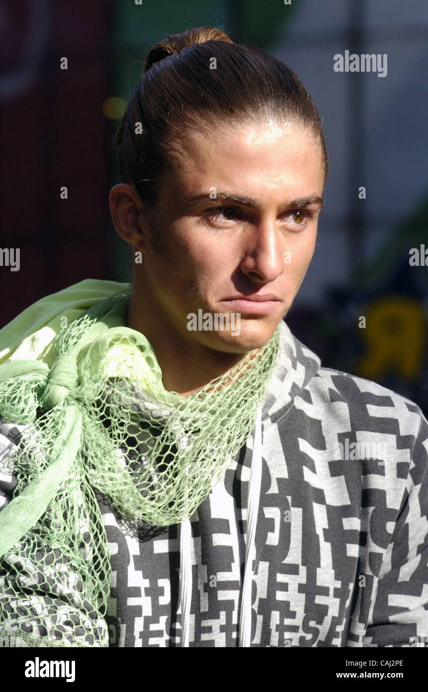 Contestant Frankie Godoy, 20, of Miami strikes a pose as Bravo reveals ...