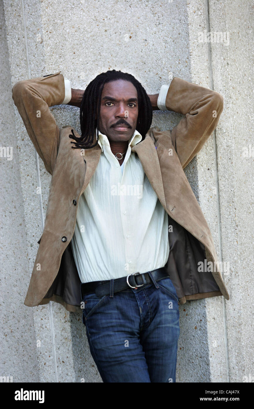 Fashion designer Kevan Hall is photographed at outside of the Dorothy ...