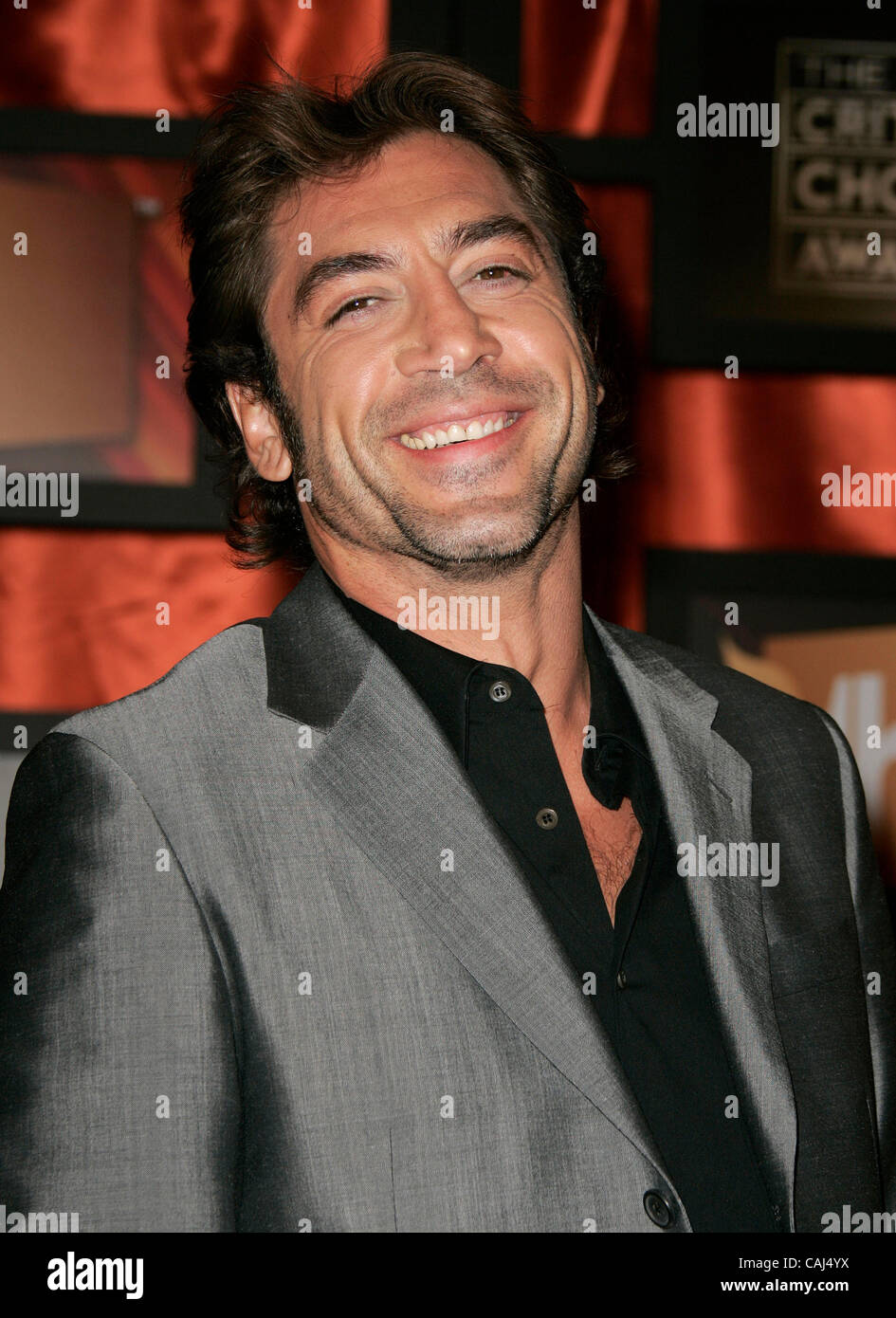 Jan 07, 2008 - Santa Monica, California, USA - Actor JAVIER BARDEM ...