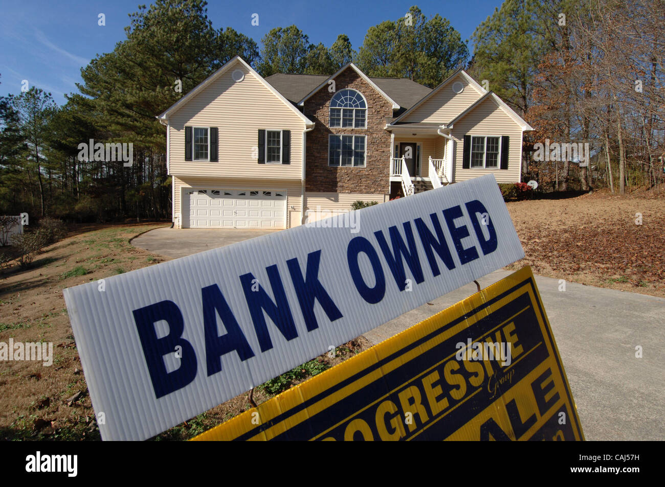 Foreclosed home 2008 hi-res stock photography and images - Alamy