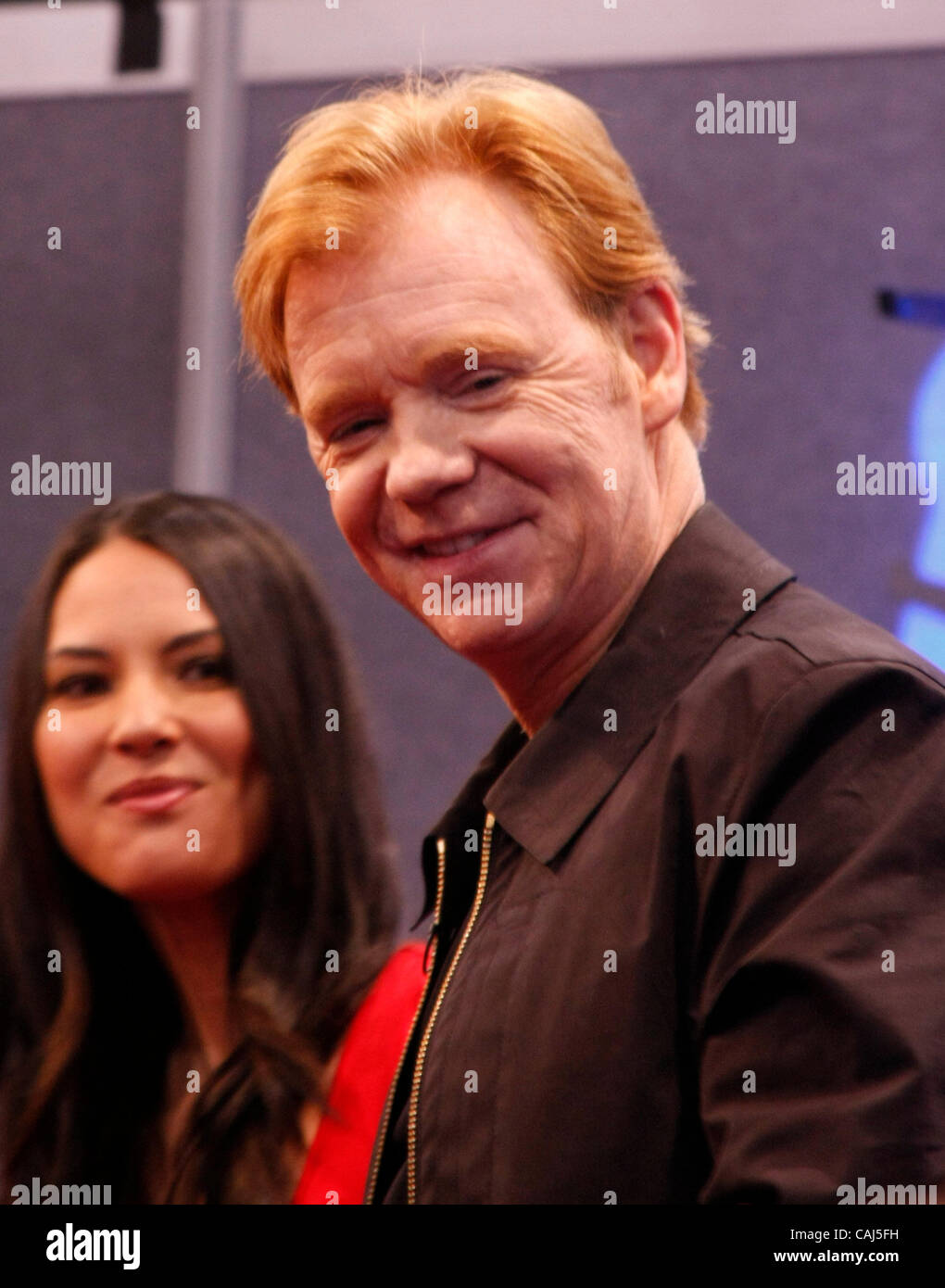 CSI Miami actor David Caruso at the G4 booth during the second day of ...
