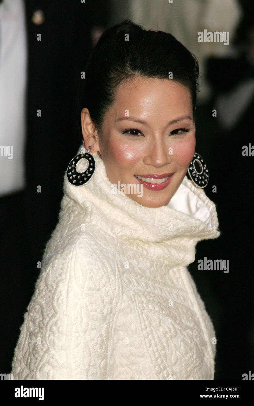Jan 08, 2008 - New York, NY, USA - Actress LUCY LIU at her appearance ...