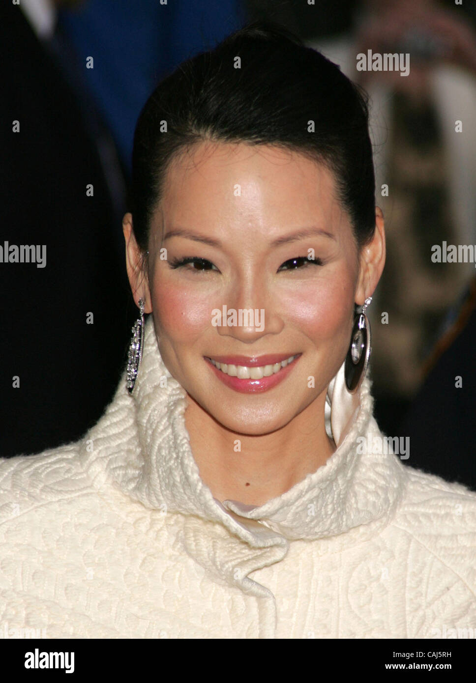 Jan 08, 2008 - New York, NY, USA - Actress LUCY LIU at her appearance ...