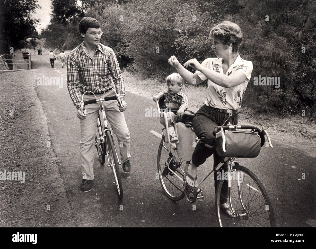 Senator John Doolittle, his wife Julie and John Jr. 2 1/ 12 years ...