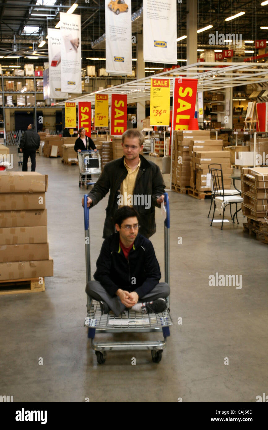 Subject: Ikea Man Lives in the Store Caption: Comedian and filmmaker ...