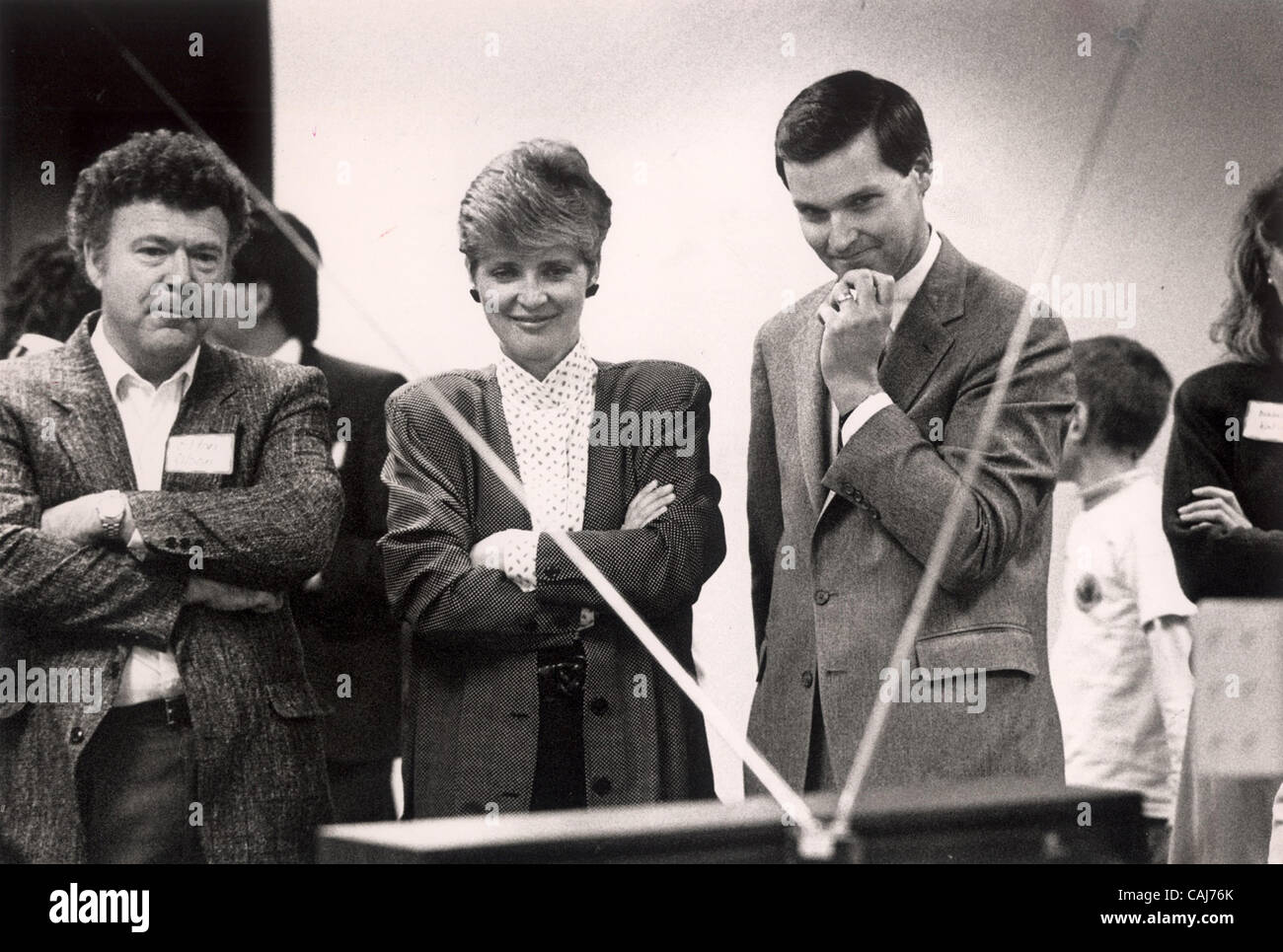 John Doolittle, right, and his wife, Julie, watch election results on ...