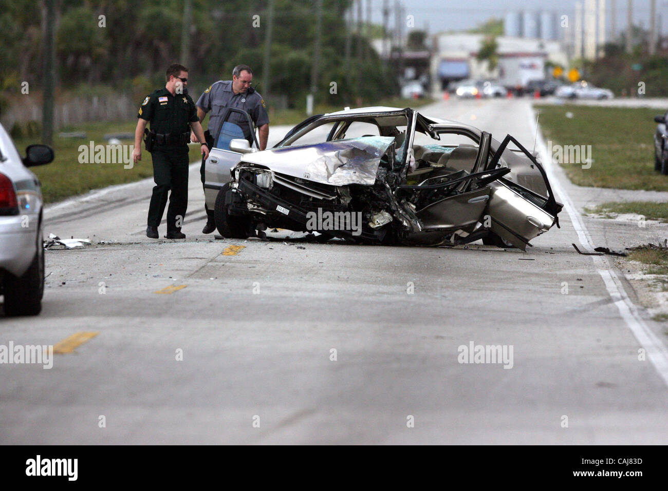 Honda accord crash hi-res stock photography and images - Alamy