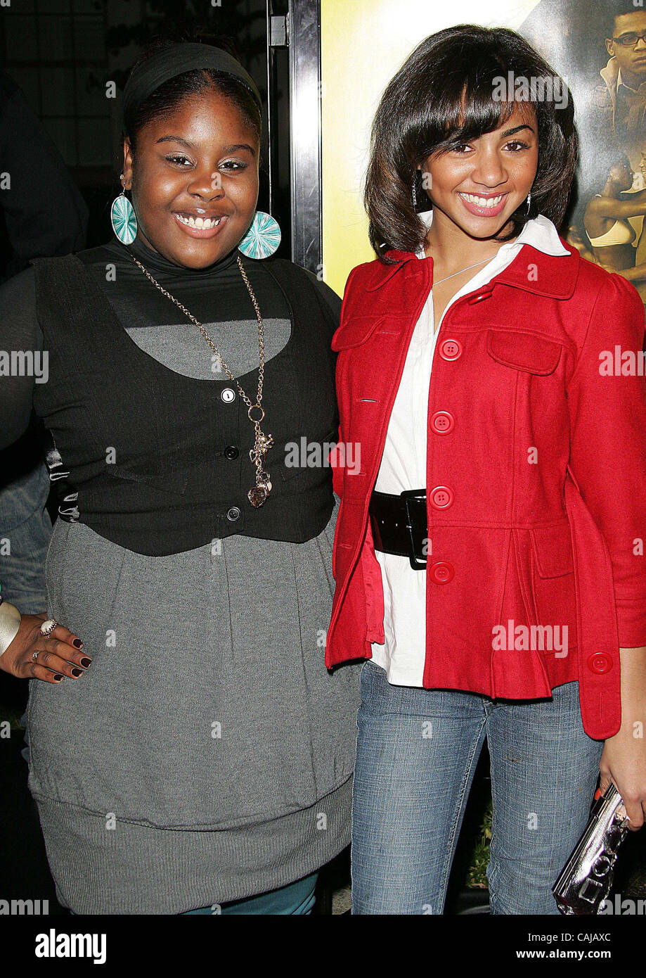 © 2008 Jerome Ware/Zuma Press RAVEN GOODWIN and CHELSEA TAVARES durring ...