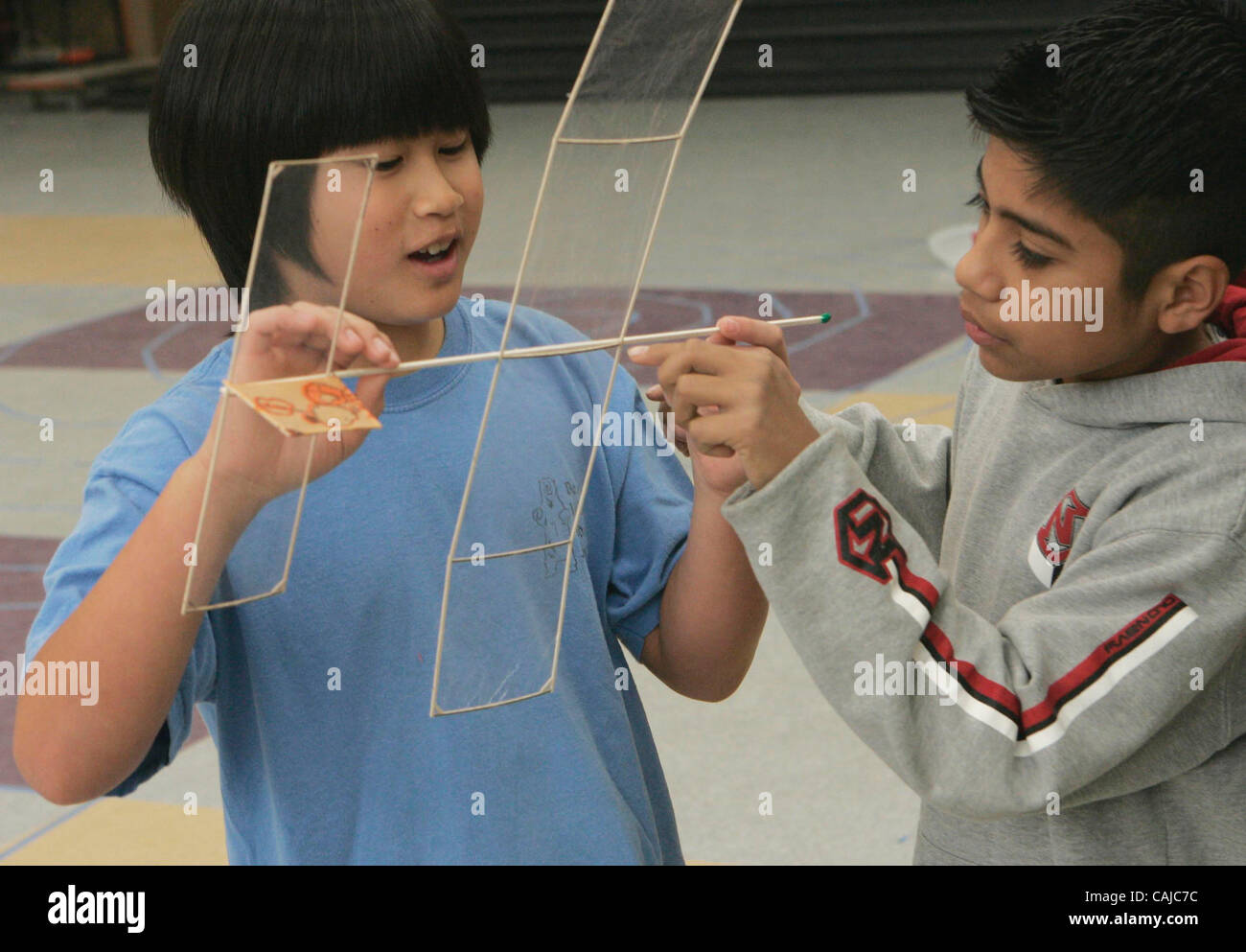 January 21st, 2008, Escondido, California, USA. Students AARON YAU ...
