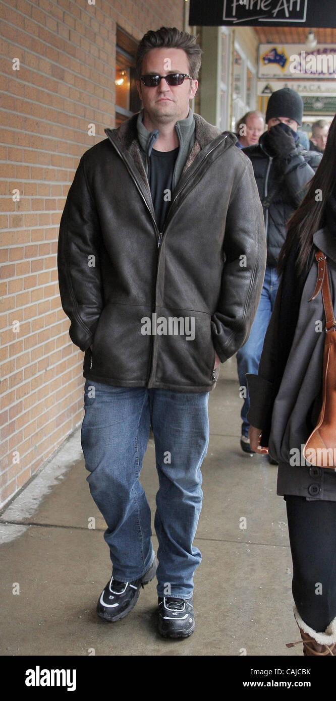 Jan 21, 2008 - Park City, Utah, USA - Actor MATTHEW PERRY spotted at ...