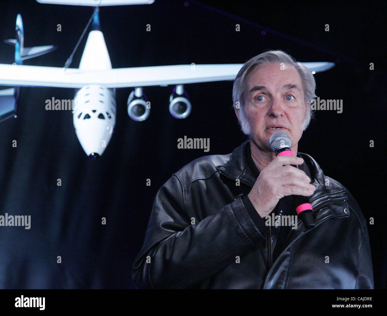 Jan 23, 2008 - New York, NY, USA - Aircraft designer BURT RUTAN unveils ...