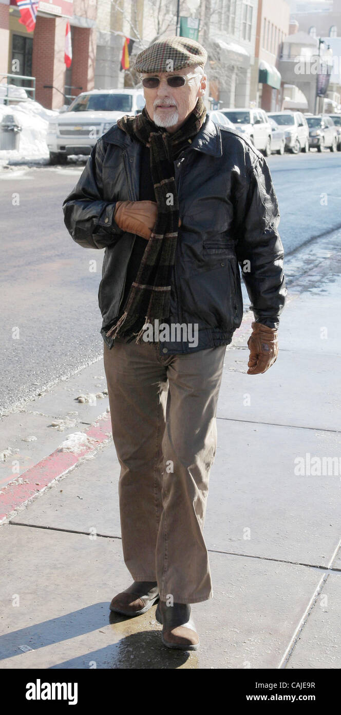 Park City, 2008-1-23 / Actor DENNIS HOPPER and his wife VICTORIA DUFFY ...