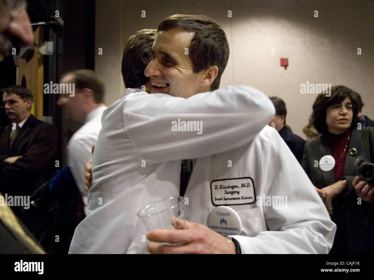 From left, Richard Issacs, the Chief of Staff for Kaiser South ...
