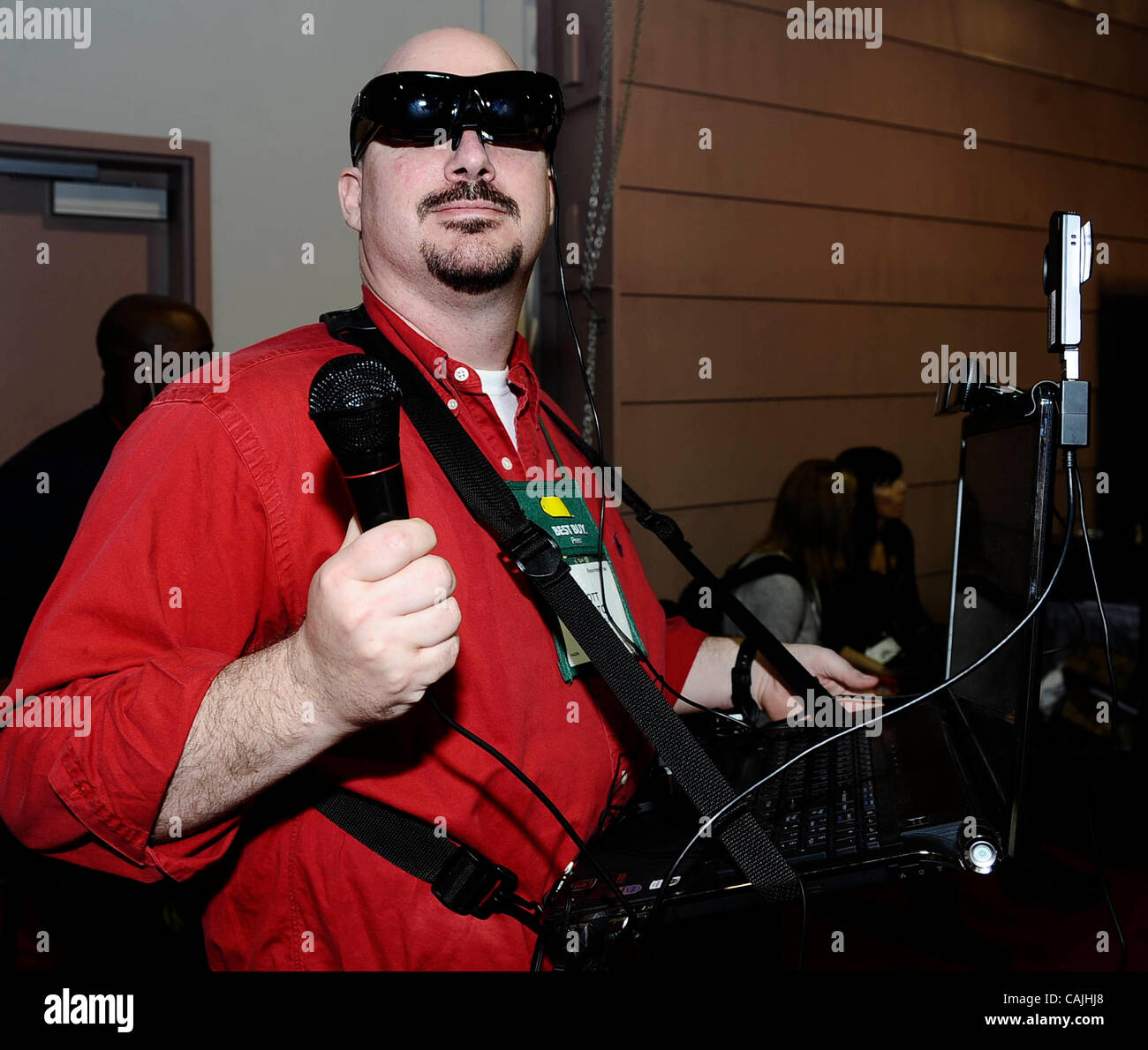 Jan 8,2011- Las Vegasn Nevada, USA. Scott Liberto of the Compute ...