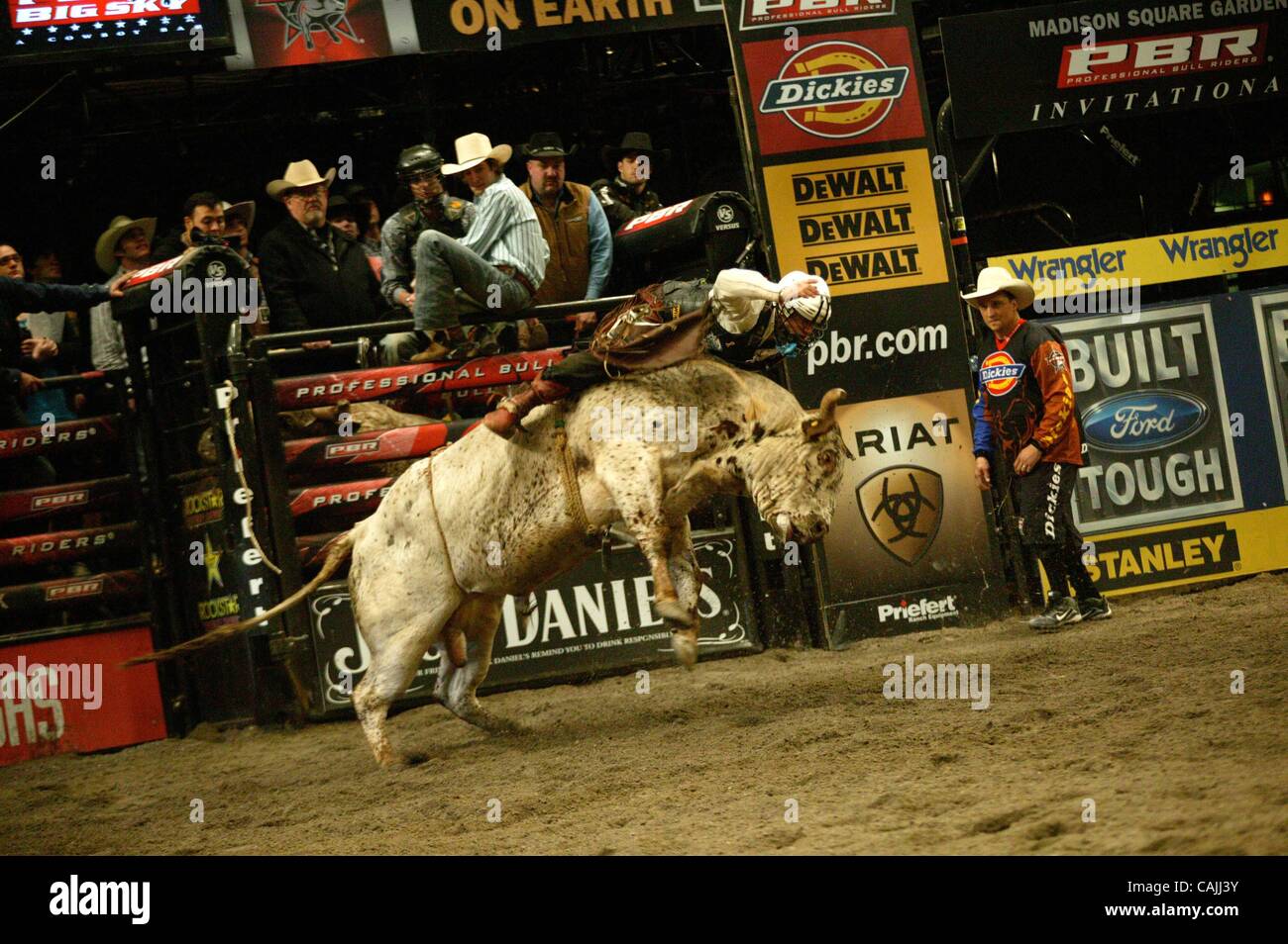 Jan. 8, 2011 - New York, New York, U.S. - Professional Bull Riding ...