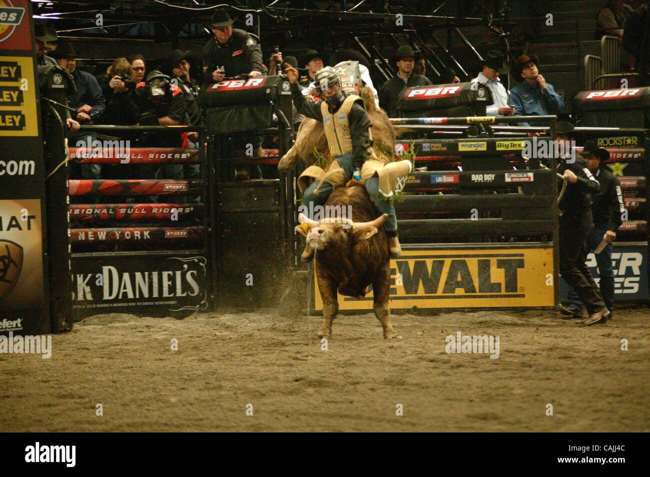 Jan. 8, 2011 - New York, New York, U.S. - Professional Bull Riding ...