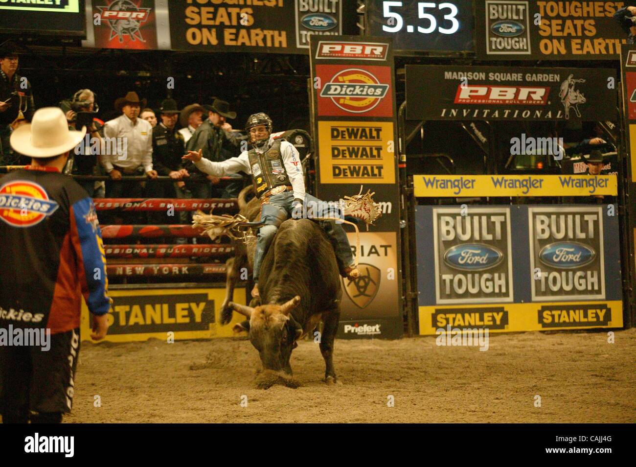 Jan. 8, 2011 - New York, New York, U.S. - Professional Bull Riding ...