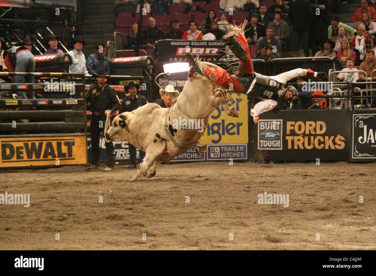 Jan. 9, 2011 - New York, New York, U.S. - Professional Bull Riding ...