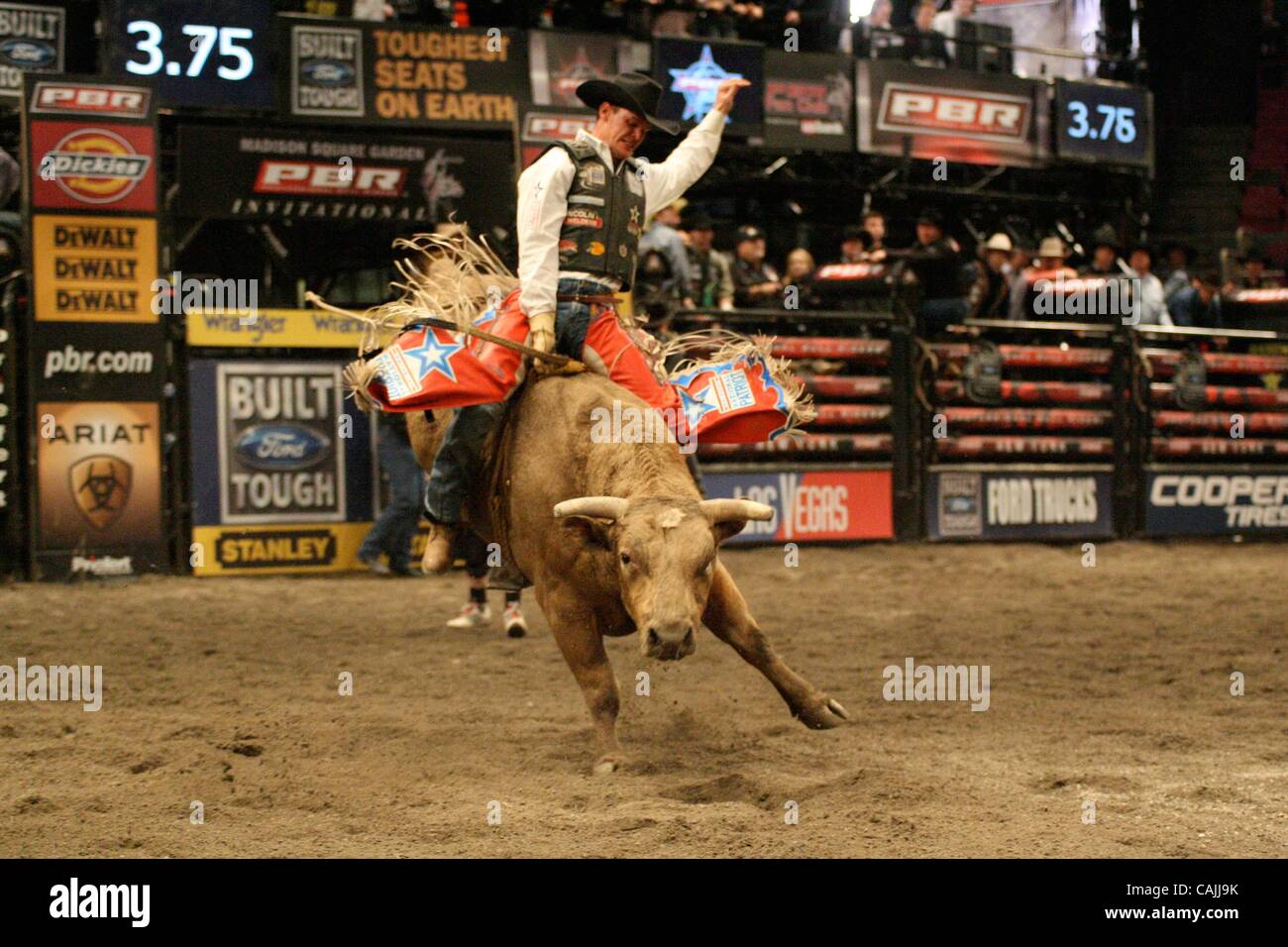 Jan. 9, 2011 - New York, New York, U.S. - Professional Bull Riding ...