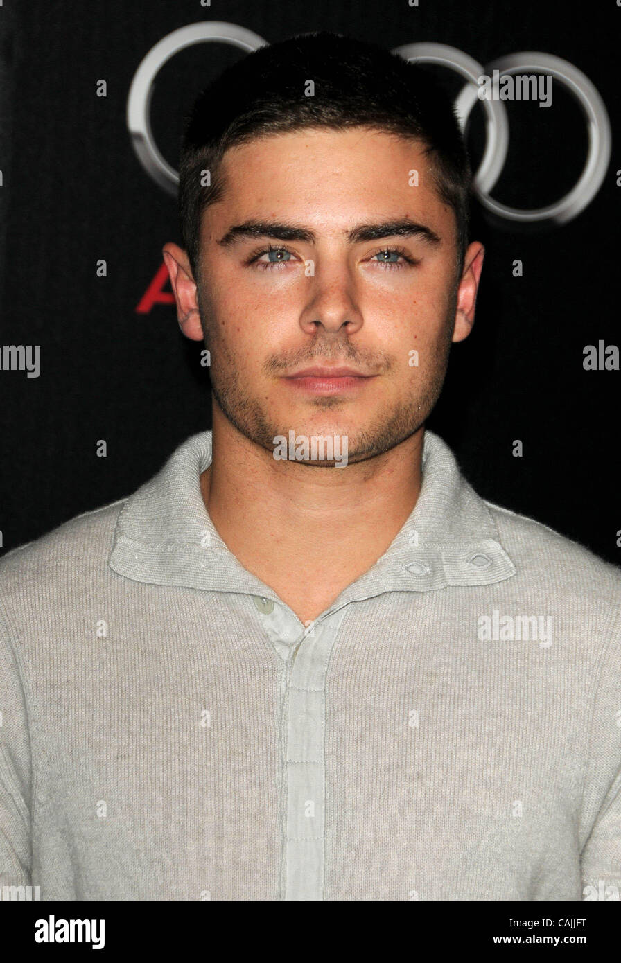 Jan. 9, 2011 - Los Angeles, California, U.S. - Zach Efron Attending The ...