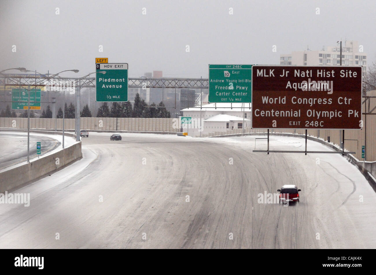 Jan. 10, 2011 - Atlanta, GA, U.S. - ATLANTA, GA - JANUARY 10: A ...