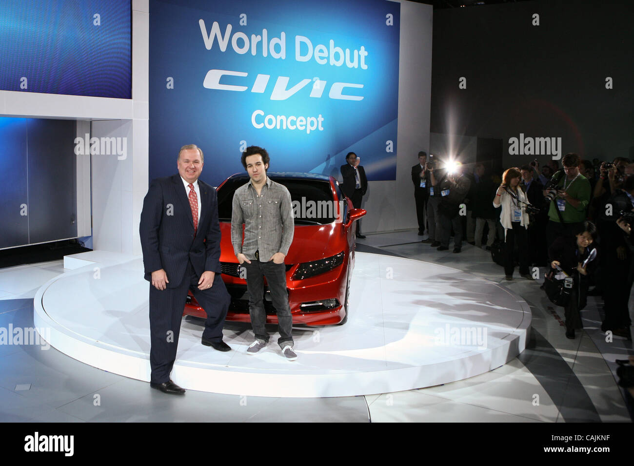 Jan. 10, 2011 - Detroit, Michigan, USA. John Mendel, executive vice ...