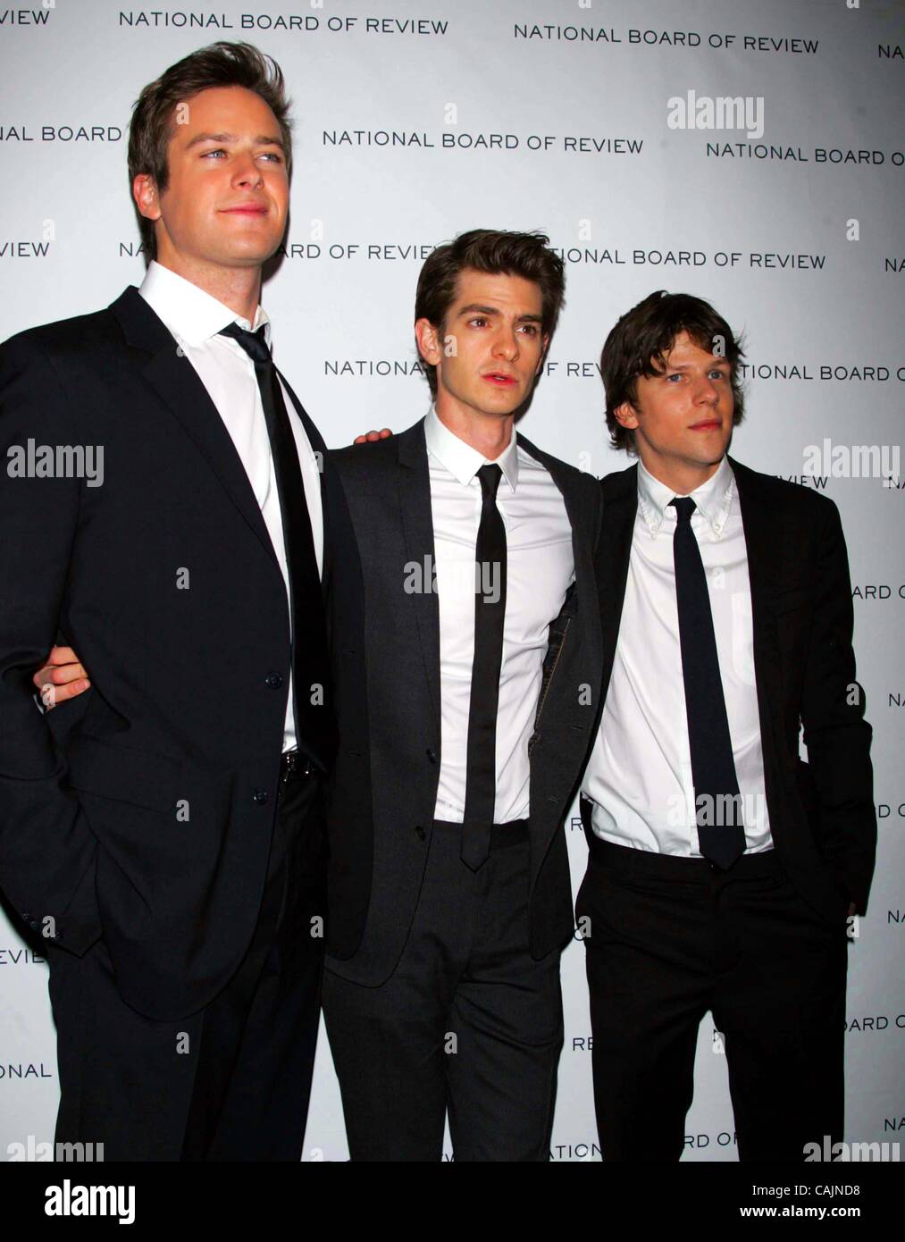 Jan. 11, 2011 - New York, New York, U.S. - ARMIE HAMMER, ANDREW ...